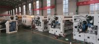 China 3ply Corrugated Cardboard Production Line with Cutting Accuracy Uniform Speed ±1mm for sale