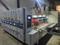 China High Speed Corrugated Cardboard Flexo Printing Slotting Machine with Paper Forming for sale