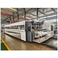 China 1200*960*2200mm Vacuum Transfer Flexo Printing Slotting Die Cutting Carton Machine for sale