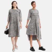 China Washed Women Denim Dress Girls Family Matching Summer Business Casual Women for sale