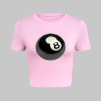 China Versatile Comfortable Women T Shirts  Custom Size Short Sleeve T Shirt Print for sale