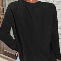 China Digital Printing 65cm Long Sleeve Tops Personalized Designs Crew Neck Long Sleeves for sale