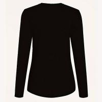 China Loose Women Sportswear Tops Long Sleeves Round Neck Hoodie Breathable Type for sale