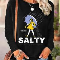 China Loose Women Sportswear Tops Long Sleeves Round Neck Hoodie Breathable Type for sale
