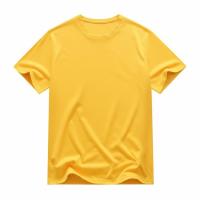 China Casual Style Solid Pattern No Pocket T-Shirt for Women with Round Neckline and Short Sleeves for sale