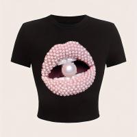 China Close-fitting Personalized Design Cotton T-shirt for Everyday Wear in S/M/L/XL/XXL Sizes for sale