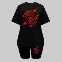 China Outdoor Events Women Two Piece Outfits Round Neck Beach Trips Summer Co Ord for sale