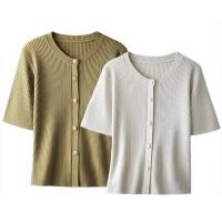 China Round Neckline Women T Shirts XS Size Loose Fit Basic Crew Neck T Shirt for sale