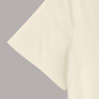 China 68cm 69cm V Neck T Shirts Women  White Cotton Crew Neck T Shirt S M L for sale