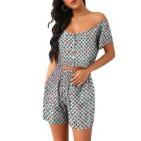 China Short Comfortable Women Two Piece Outfits  Love Themed  2 Piece Summer Outfits for sale