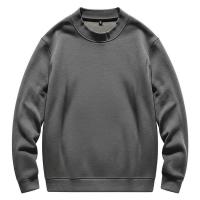 China Knit Fabric Thick-fabric Padded Round-Neck Hoodie with 440g Fabric Weight for Winter for sale