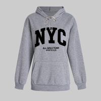China Unisex Knit Hoodie with Personalized Print Design and Polyester/Cotton Blend for Winter Comfort for sale