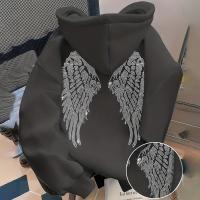 China Thick 440g Polyester/Cotton Fleece Sweatshirt with Personalized Print Design for All Seasons for sale