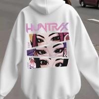 China Fabric 440g Women Sweatshirts Personalized Print Wool Hoodie Women'S 68cm for sale