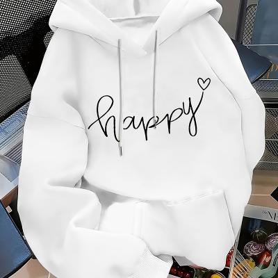 China Polyester Designer Sweatshirt Womens Personalized Thick Hoodies For Winter Women'S for sale