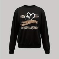 China Relaxed Women Sweatshirt Crew Sweatshirt Stylish Hoodies For Women OEM for sale