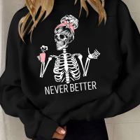 China Warm Cotton Hoodie No Hood No Pockets Multi-functional Fleece Sweatshirt for Winter for sale