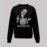 China Warm Cotton Hoodie No Hood No Pockets Multi-functional Fleece Sweatshirt for Winter for sale