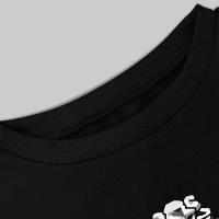 China Cotton Crew Sweatshirt with Round Neck Pullover and Single-deck Lining for Conventional Thickness Warmth for sale