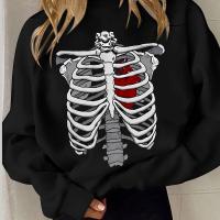China Cotton Crew Sweatshirt with Round Neck Pullover and Single-deck Lining for Conventional Thickness Warmth for sale