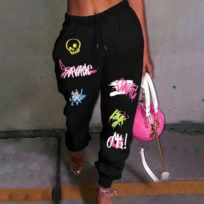 China Unisex 101.5cm 102.5cm Women Bottoms Personalized Print Cotton Thermal Long Pants for sale