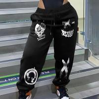 China Customized Women Bottoms Flat Front  100% Cotton Women Sweatpants Absorbing for sale