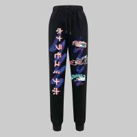 China Comfort Women Pants Stylish Unisex High Waisted Loose Sweatpants for sale