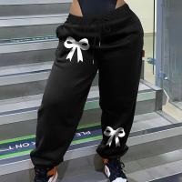 China Belted Floral Print Women Pants Loose Comfortable  Women'S Leggings for sale