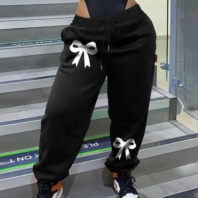 China Belted Floral Print Women Pants Loose Comfortable  Women'S Leggings for sale