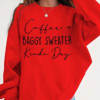 China Wholesale Women's Winter Hoodie with 420-460 Grams Knitted Fabric and Letter-Printed Design for sale