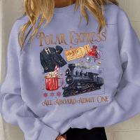 China Women's Winter Hoodie with 420-500g Fabric Weight Polyester Cotton Blend and Letter Pattern for sale