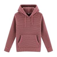 China Women's Oversized Winter Hoodie with 420-500g Fabric Weight Breathable Polyester/Cotton Blend for sale