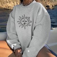 China Custom Logo Women's Breathable Winter Hoodie with 420-500g Fabric Weight Fleece Sweatshirt for sale