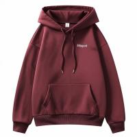 China Custom Logo Women's Breathable Winter Hoodie with 420-500g Fabric Weight Fleece Sweatshirt for sale