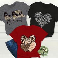 China Machine Washable Women T Shirts High Breathability  Cotton Tshirts For Women for sale