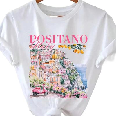 China Regular Fit Women T Shirts  Women Casual Loose Cotton Linen Short Sleeve T Shirt ODM for sale