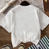 China Unisex Short Sleeves T-Shirt with Crew Neck Collar for Everyday Wear for sale