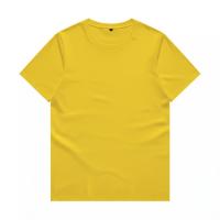 China Unisex Short Sleeves T-Shirt with Crew Neck Collar for Everyday Wear for sale