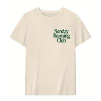 China Unisex Cotton T-Shirt with Pull On Closure Printed Pattern and Round Neckline for sale