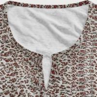 China Unisex Cotton T-Shirt with Pull On Closure Printed Pattern and Round Neckline for sale