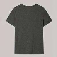 China Unisex Casual Short Sleeve T-Shirt in Cotton Material Available in S/M/L/XL/XXL Sizes for sale