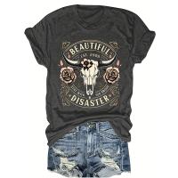 China Everyday Wear Short Sleeves T-Shirt In XL Size Made Of Cotton For All-Day Comfort for sale