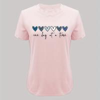 China Wholesale Personalized Blank Short Sleeve 100% Cotton Womens TShirts Custom Digital Print Your Brand Logo T-Shirt For Woman for sale