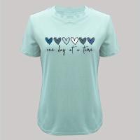 China Wholesale Personalized Blank Short Sleeve 100% Cotton Womens TShirts Custom Digital Print Your Brand Logo T-Shirt For Woman for sale