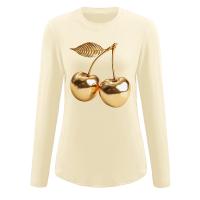 China Reversible Mock Neck Oversized Long Sleeve T-Shirt with 3D Printing Custom Logo for sale