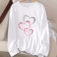 China Spring Women Tops  165CM - 180CM Autumn Long Sleeve Top Customization LOGO for sale