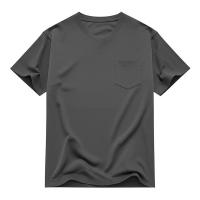 China Customizable High-Quality Cotton Short Sleeves T-shirt with Breathable Fabric in Sizes S-XXL for sale