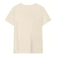 China Custom Women Slim Fit Bamboo Crop Short Sleeve T-shirt Casual Streetwear Top for sale