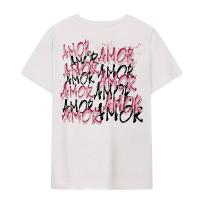 China Double-sided printed short sleeves t-shirt popular in Europe and America factory-made cotton shirt for sale