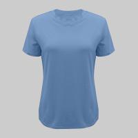 China Women's Skin-Friendly Lightweight Eco-Friendly Cotton T-Shirt Casual Round Neck Short Sleeve Shirt for sale
